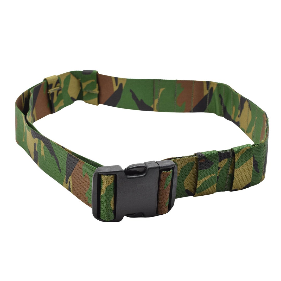 Original Dutch Military Camo DPM Tactical Belt Adjustable Plastic ...
