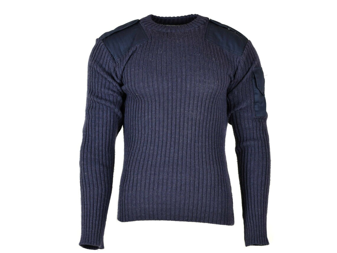 Original British Army Pullover Commando Jumper Blue Grey | Etsy