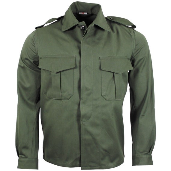 Genuine Belgian Army Field Jacket M64 Military Cotton… Gem