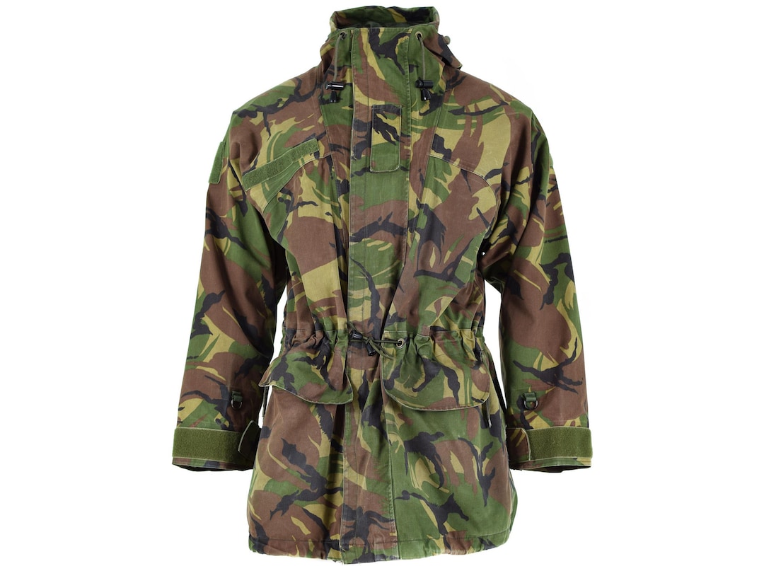 Genuine Dutch Army Jacket Combat DPM Goretex Waterproof Camouflage ...