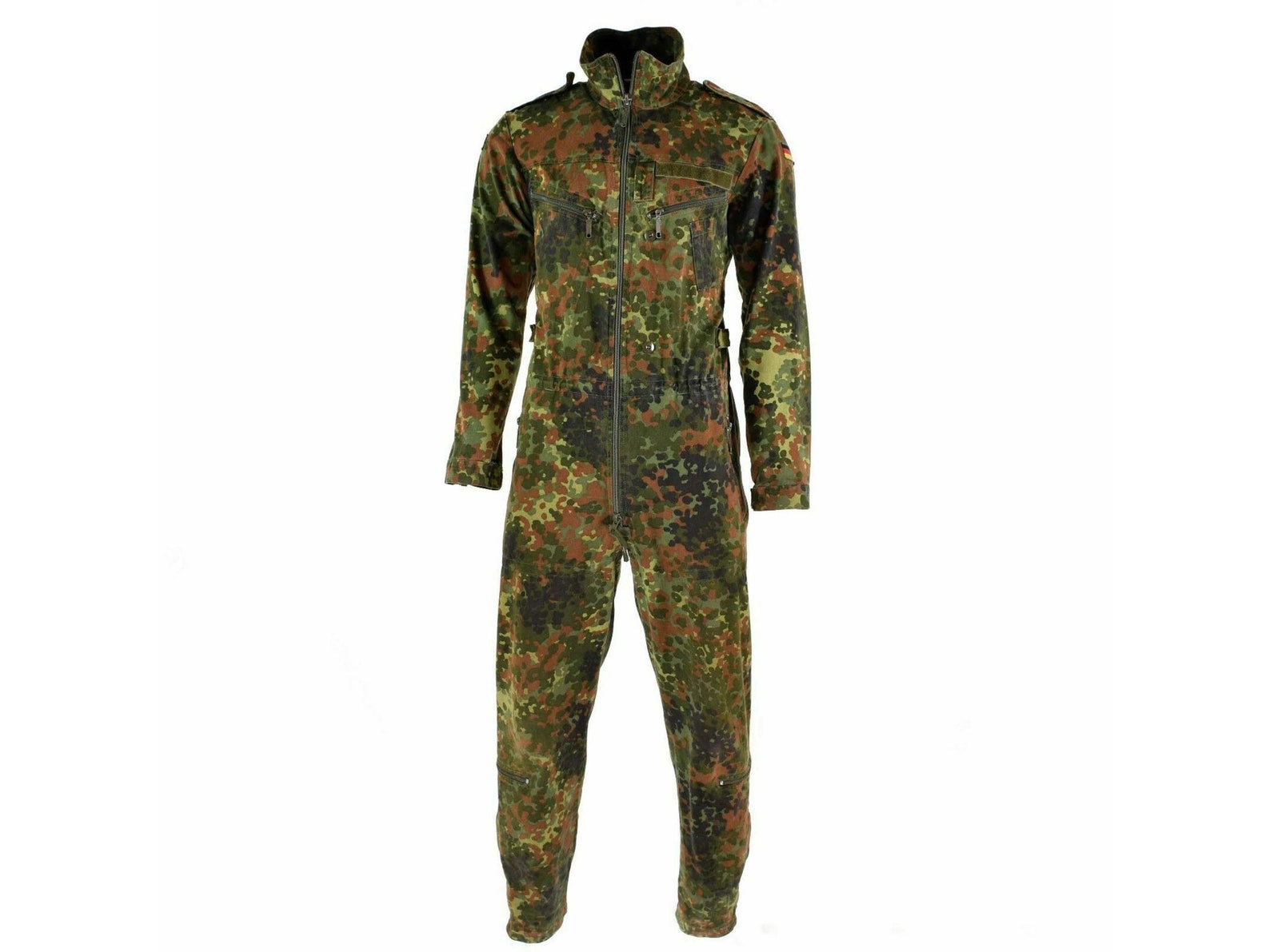 Original German Army Flecktarn Camo Overall Suit Combat Tanker - Etsy