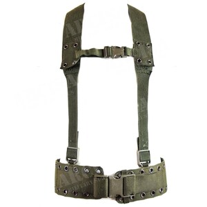 Original German Army Webbing Rig System 3 Pieces Tactical Belt ...