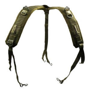 Original Italian Army Y-strap Suspenders Shoulder Harness Tactical Belt ...
