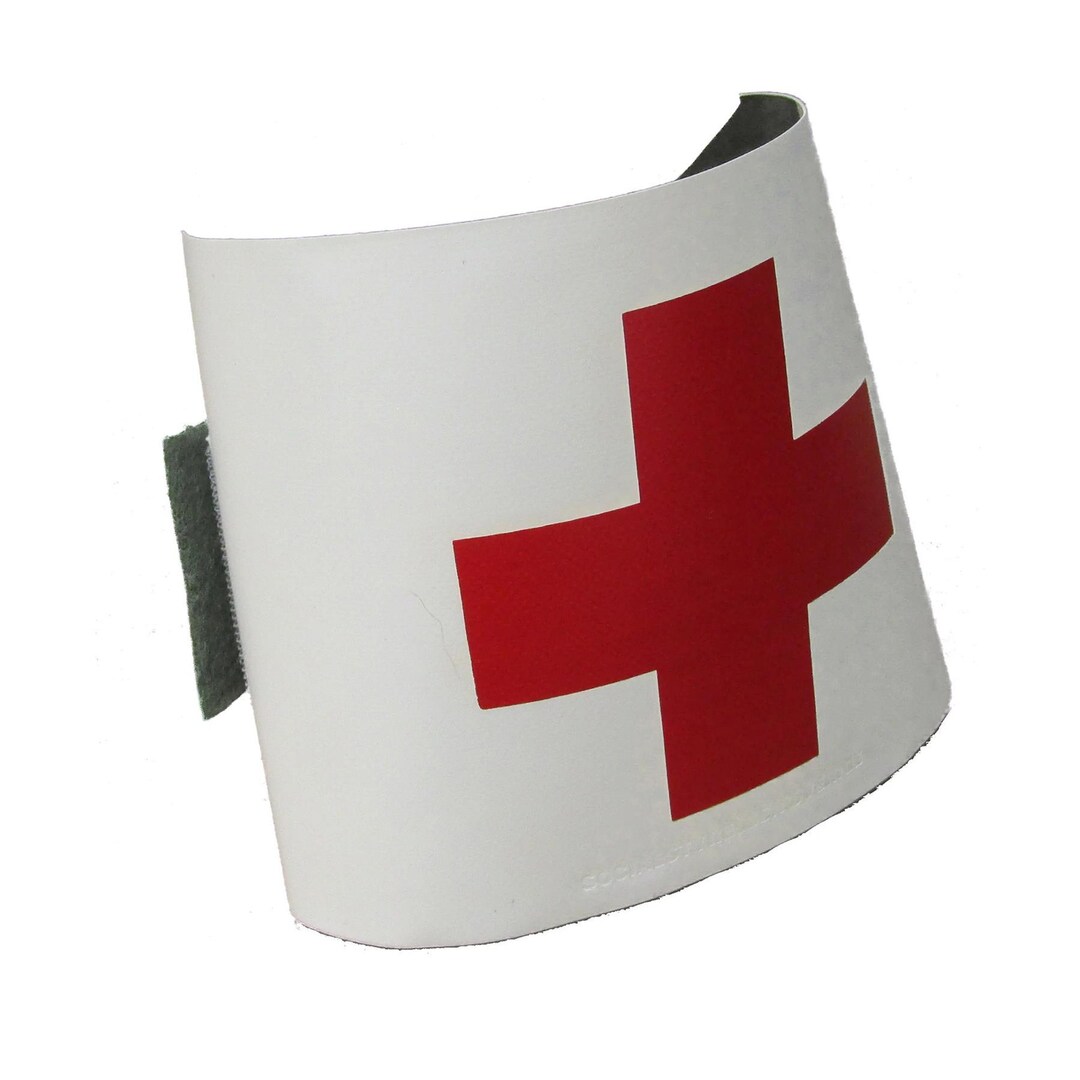 Original Swedish Military Medic Armband Red Cross Adjustable Strap ...