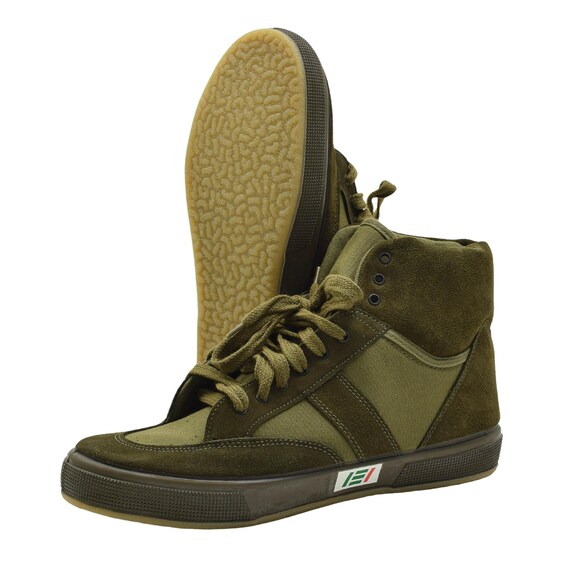 Original Italian Military High Top Gym Shoes Durable … - Gem