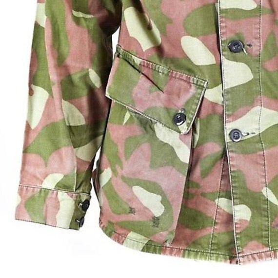 Original Finnish army jacket M62 camo uniform reversi… - Gem
