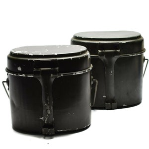 Genuine Romanian Army Mess Kit. Aluminium Military Bowler Pot - Etsy