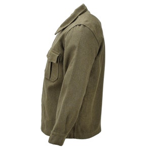 Original Italian Formal Jacket Olive Wool Uniform Vintage Adjustable ...