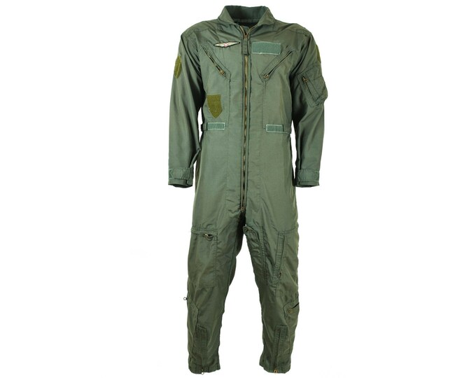 USAF Military Nomex Flight Suit Coveralls Flyers 52long CWU-64P Cold ...