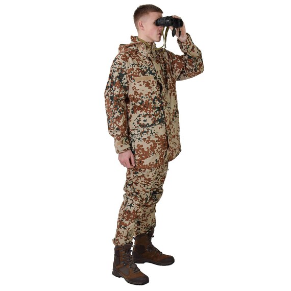 Original Danish army M84 desert camo waterproof rain … - Gem