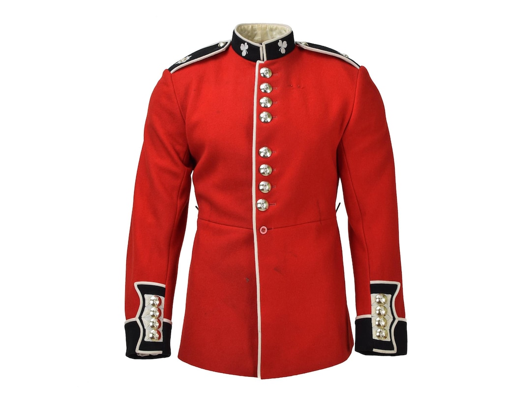 Genuine British Army Jacket Uniform Tunic Red Dress Scarlet Irish ...