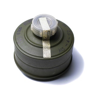 Gas Mask Filter Cartridge Replacement Canister Respiratory Protection ...