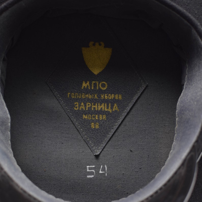 Original Soviet Russian Hat Navy Visor Forage Peaked Cap Black - Etsy