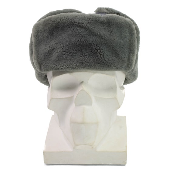 Original East Germany army officer winter hat cold we… - Gem