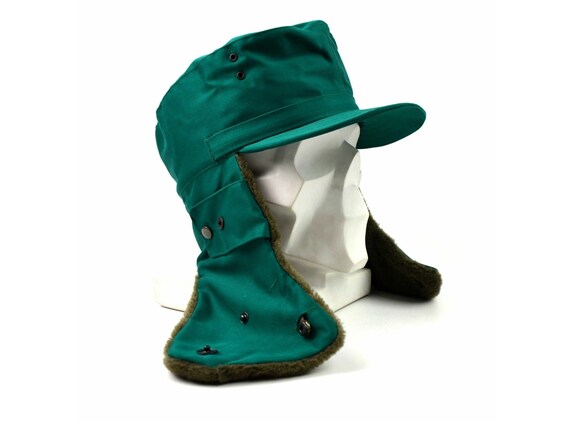 Military Winter Hat With Ear Flaps Genuine Austrian Army Military ...