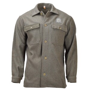 Original Italian Formal Jacket Olive Wool Uniform Vintage Adjustable ...
