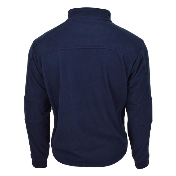 Genuine German Army police blue fleece jacket warm sw… - Gem