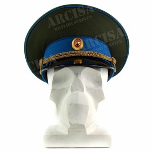 Soviet Russian Military Vintage Hat Soviet Army Officer Peaked - Etsy