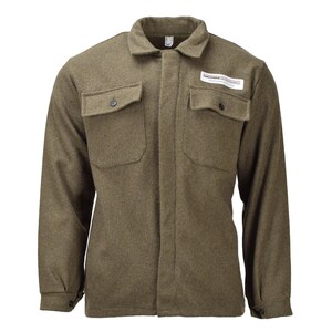 Original Italian Formal Jacket Olive Wool Uniform Vintage Adjustable ...