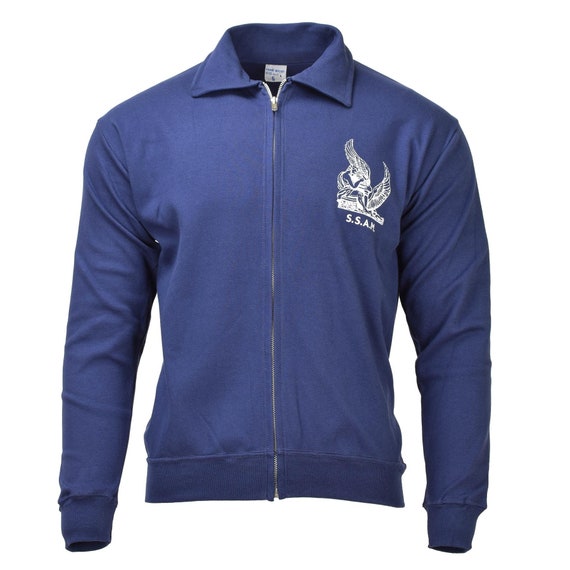 Original Italian Air Force military blue sport jacket… - Gem