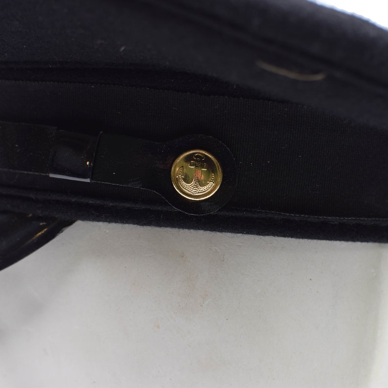 Original Soviet Russian Hat Navy Visor Forage Peaked Cap Black - Etsy