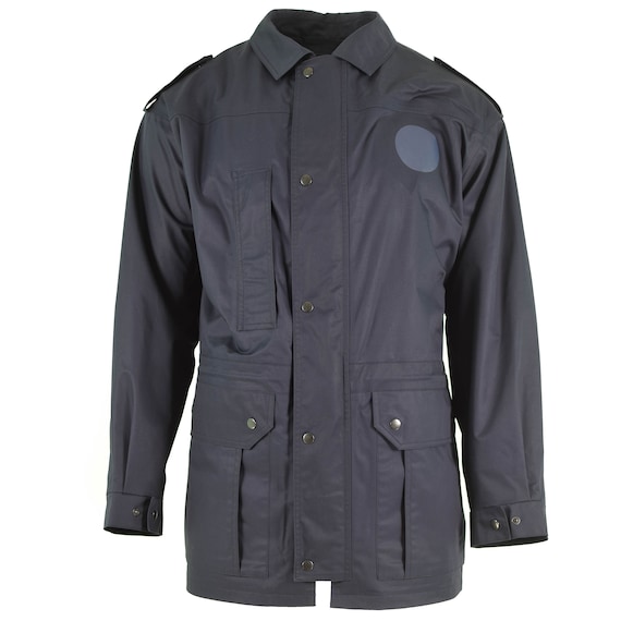 Original Dutch Police Issue Parka Blue Warm Jacket Liner | Etsy