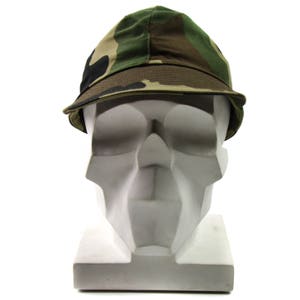 Genuine French France Army Military Cap. Soldier Field Combat Cap Camo ...