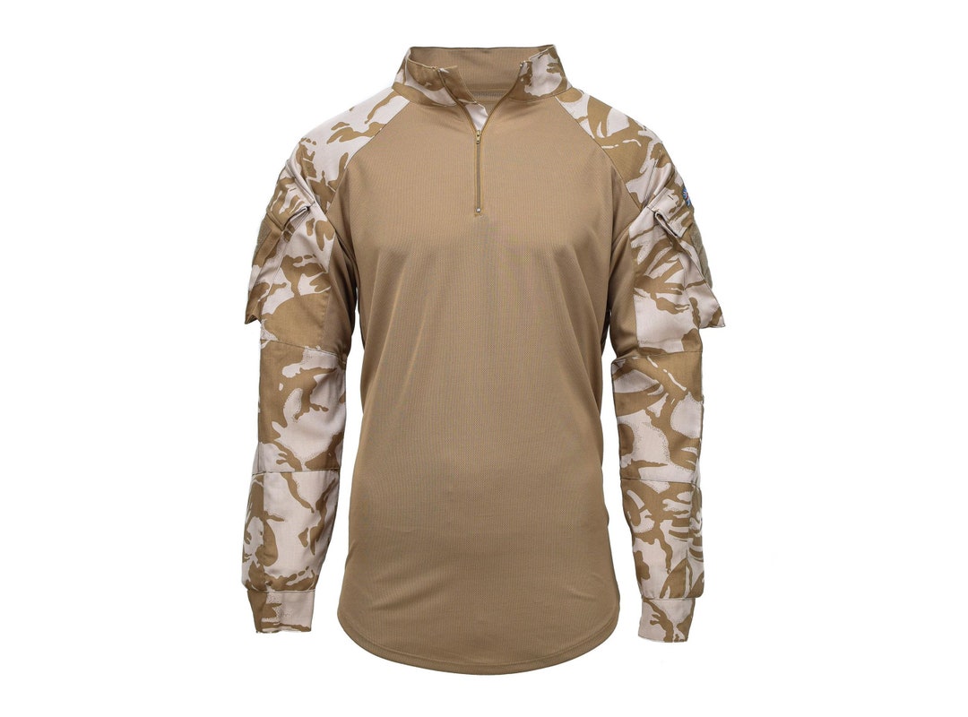 Original British Under Body Shirt UBAC Desert Camo Military Issue NEW ...