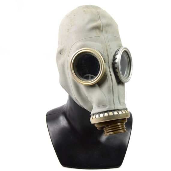 Cold War Era Soviet Russian Military Gas Mask GP-5 Genuine - Etsy