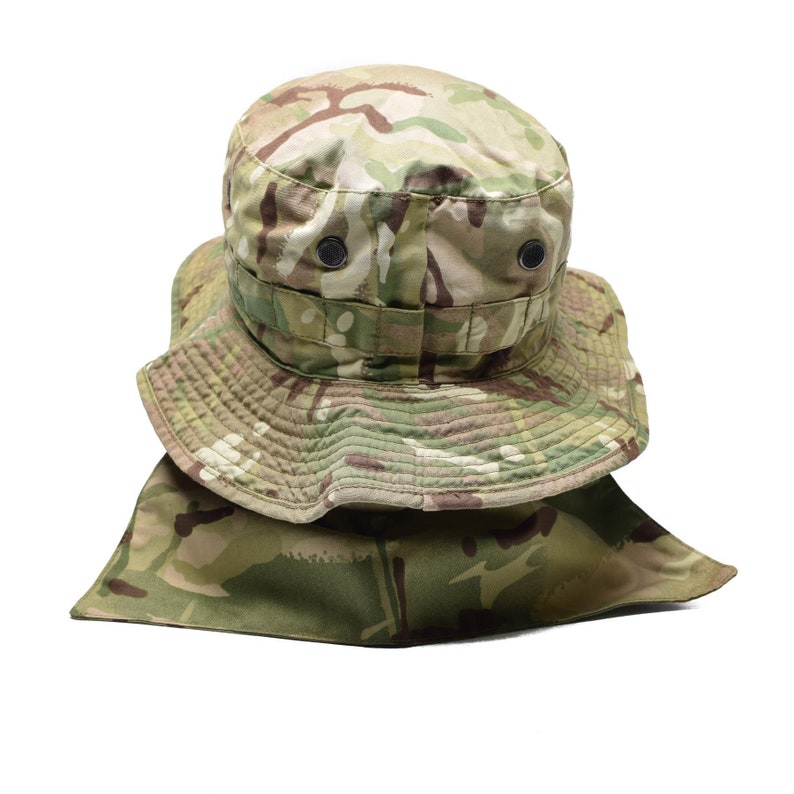 Genuine British Military Bush Hat MTP Camouflage Neck Flap - Etsy