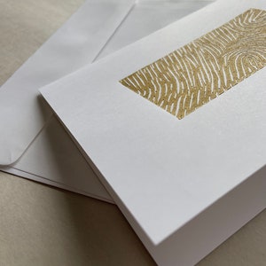 Friction Ridges Rectangle Block Print / Unique Art / Abstract Art ...