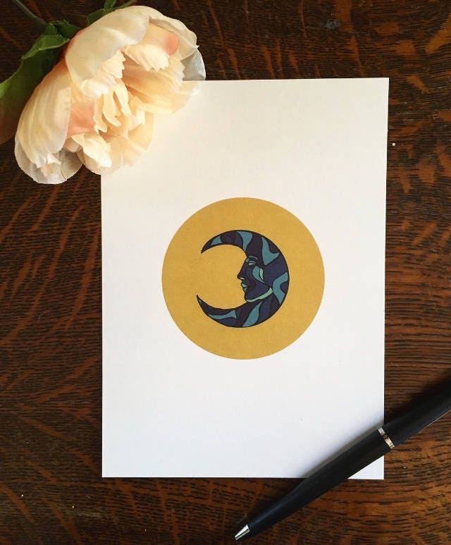 Moonchild Print - Etsy