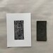 Friction Ridges Rectangle Block Print / Unique Art / Abstract - Etsy