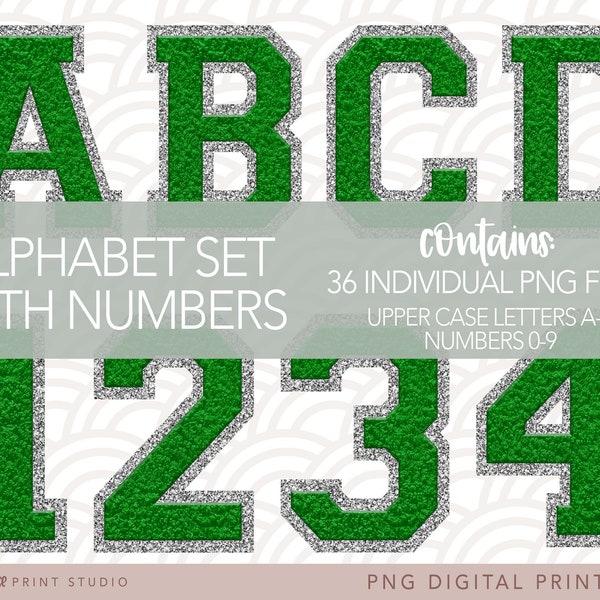 Chenille Patch Silver Trim - Etsy