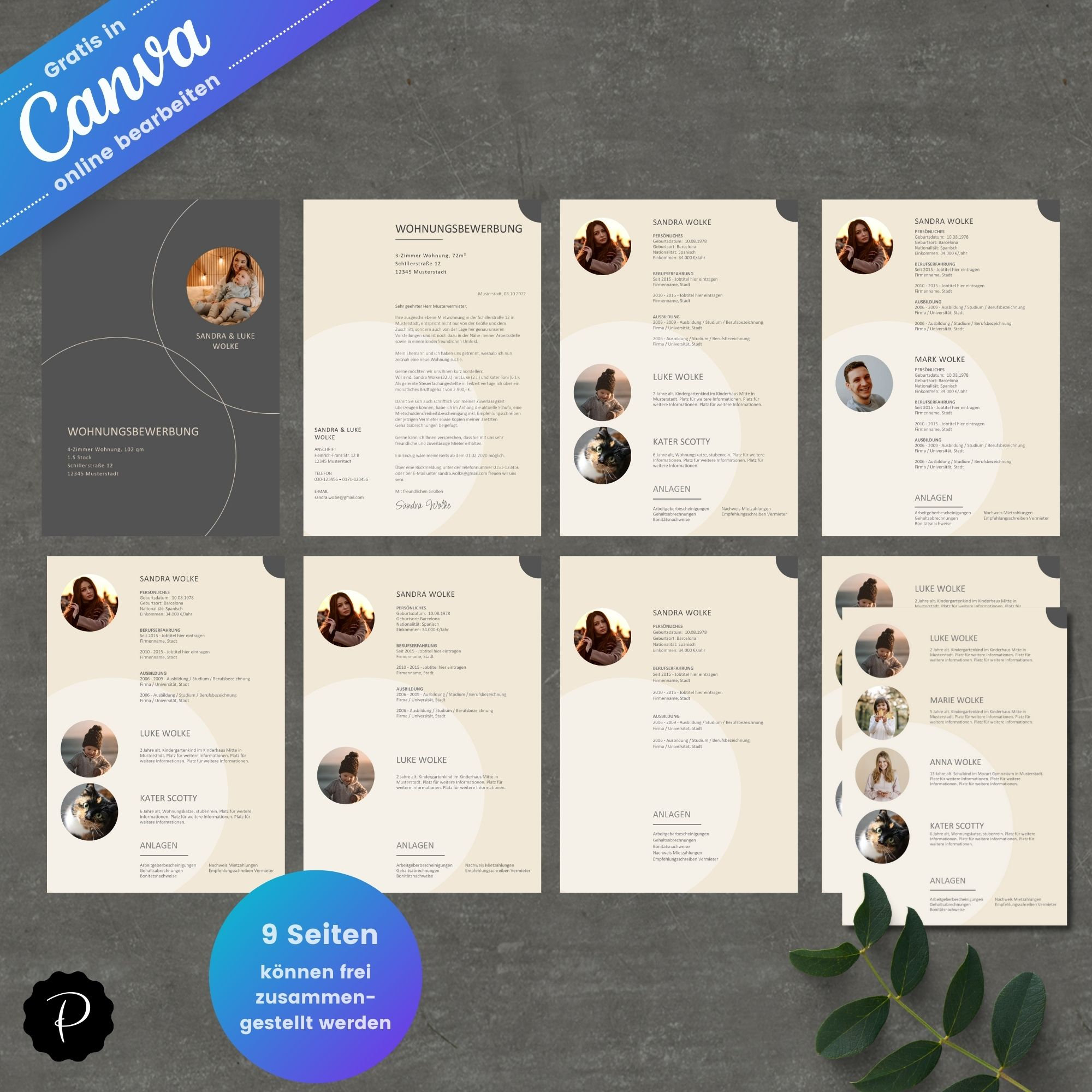 Canva Apartment Application / Apartment Application / Complete ...