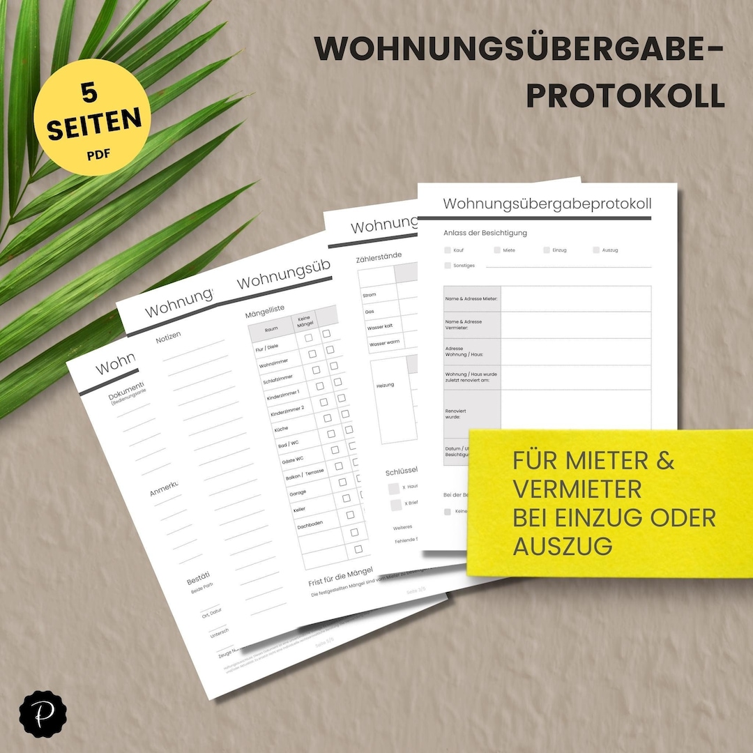 PDF Document Apartment Handover Protocol - for Tenants and Landlords ...