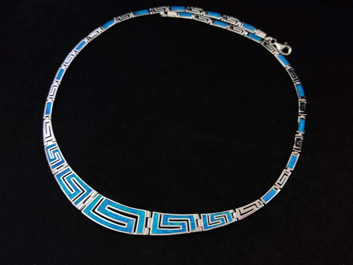 Greek Silver Jewelry, Greek Silver Necklace, Jewelry From Greece, Greek ...