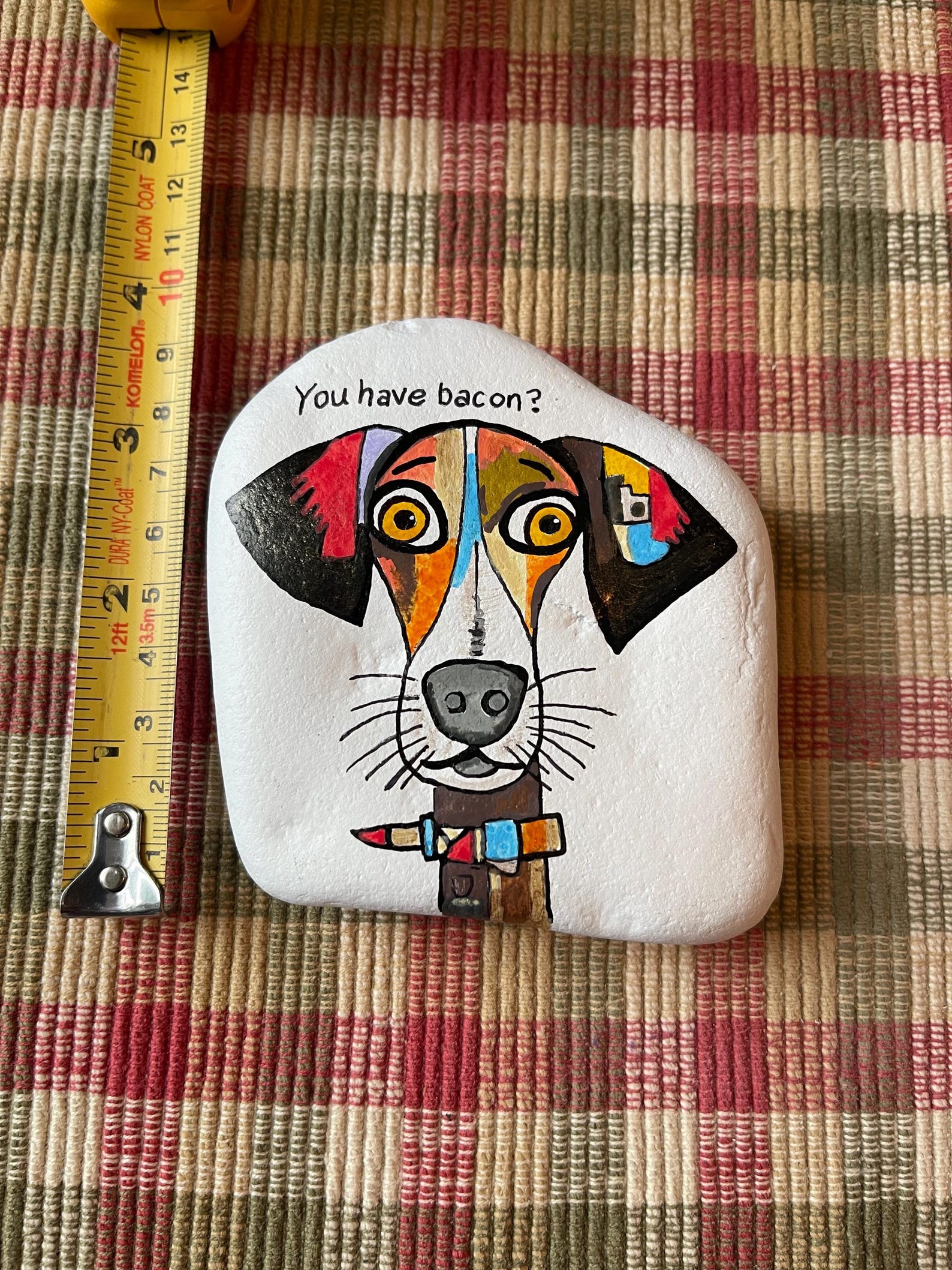 From the Dog Painted Rock SEALED You Have Bacon - Etsy