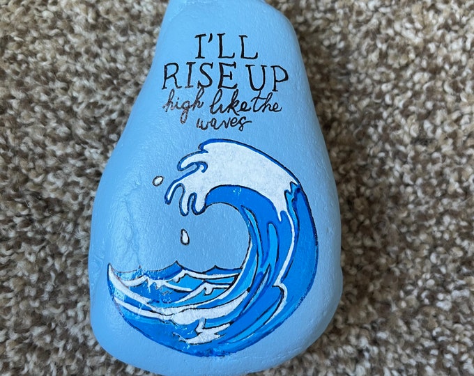 I’ll Rise up Painted Rock - Painted Rocks - Etsy