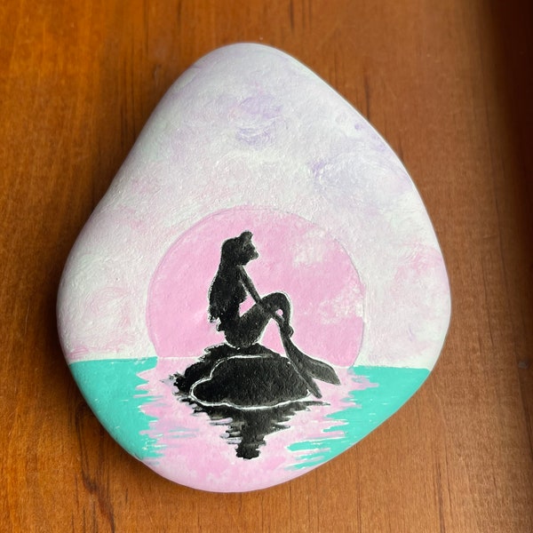 Mermaid Painted Rocks - Etsy