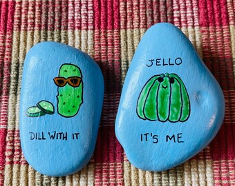 Painted Rocks Food - Etsy