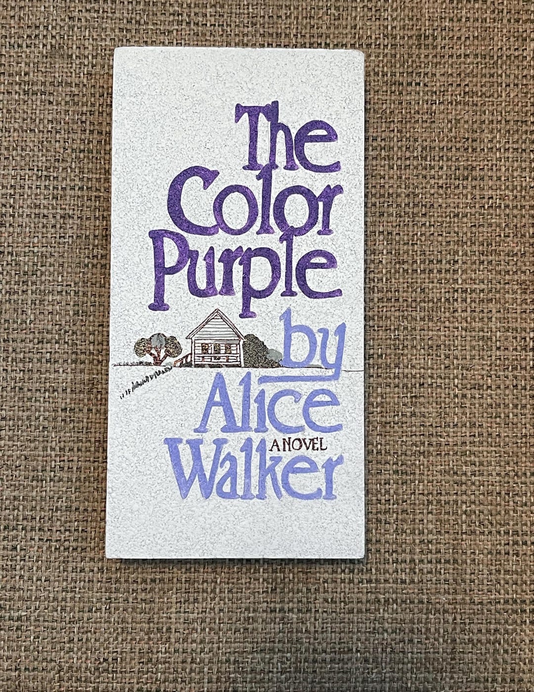 The Color Purple Brick Book Hand Painted SEALED - Etsy
