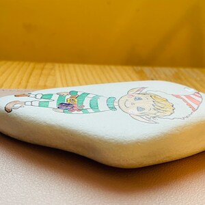 Adorable Elf Painted Rock SEALED - Etsy