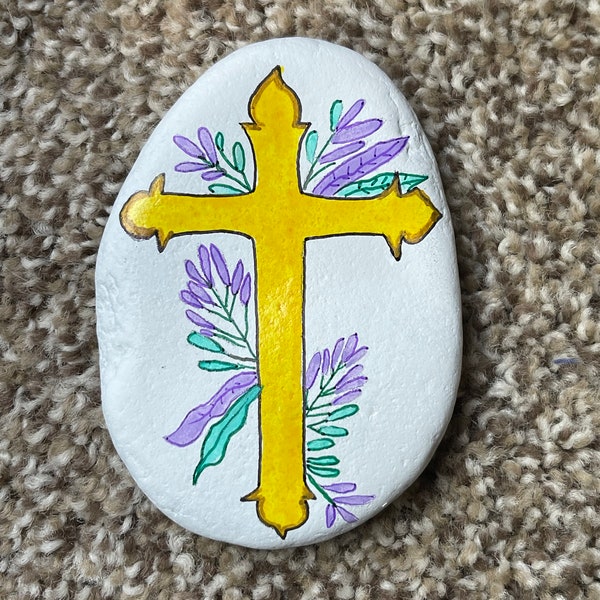 Handpainted Rock - Etsy