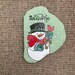 Welcome Snowman Painted Rock SEALED - Etsy