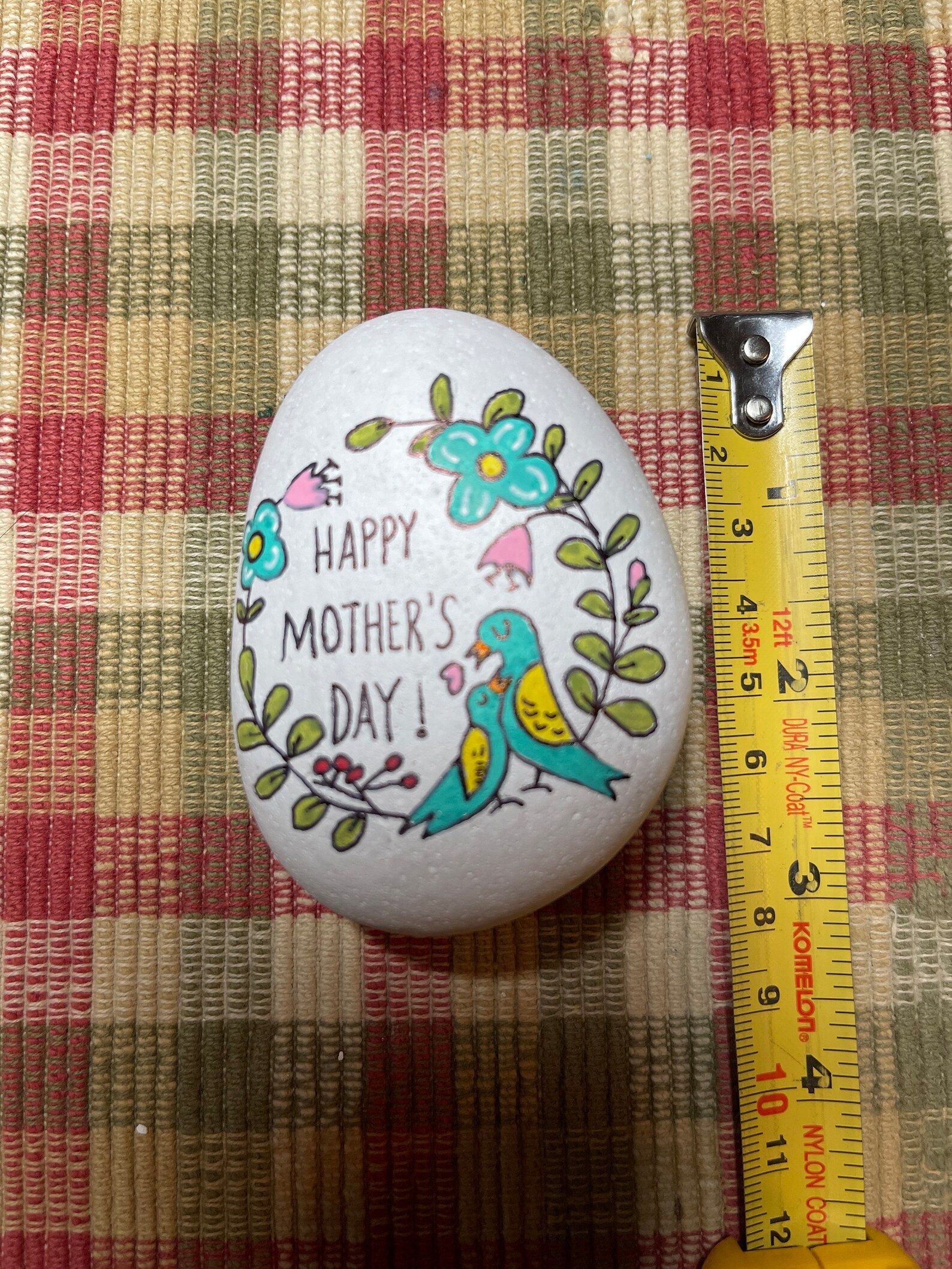 Happy Mothers Day Painted Rock SEALED - Etsy