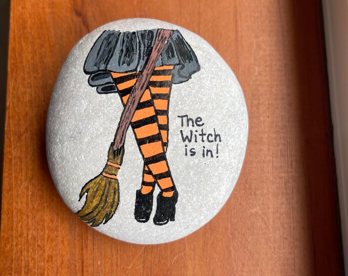 The Witch is in Painted Rock SEALED - Etsy