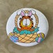 Garfield Painted Rock in Easter Basket Painted Rocks - Etsy