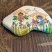 Hello Spring Painted Rock - Birds in Garden - SEALED Painted Rocks - Etsy