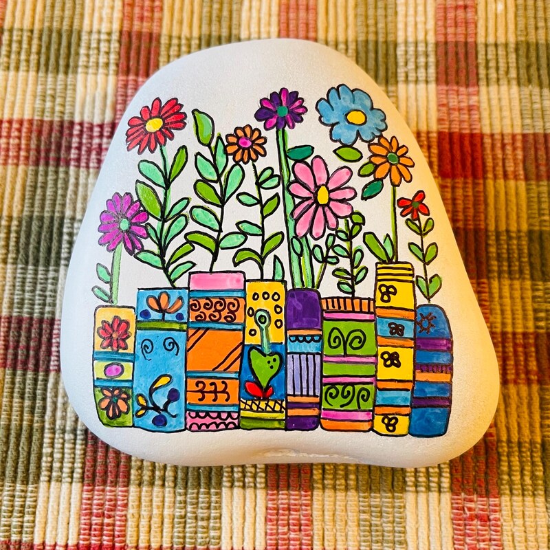 Painted Books - Etsy